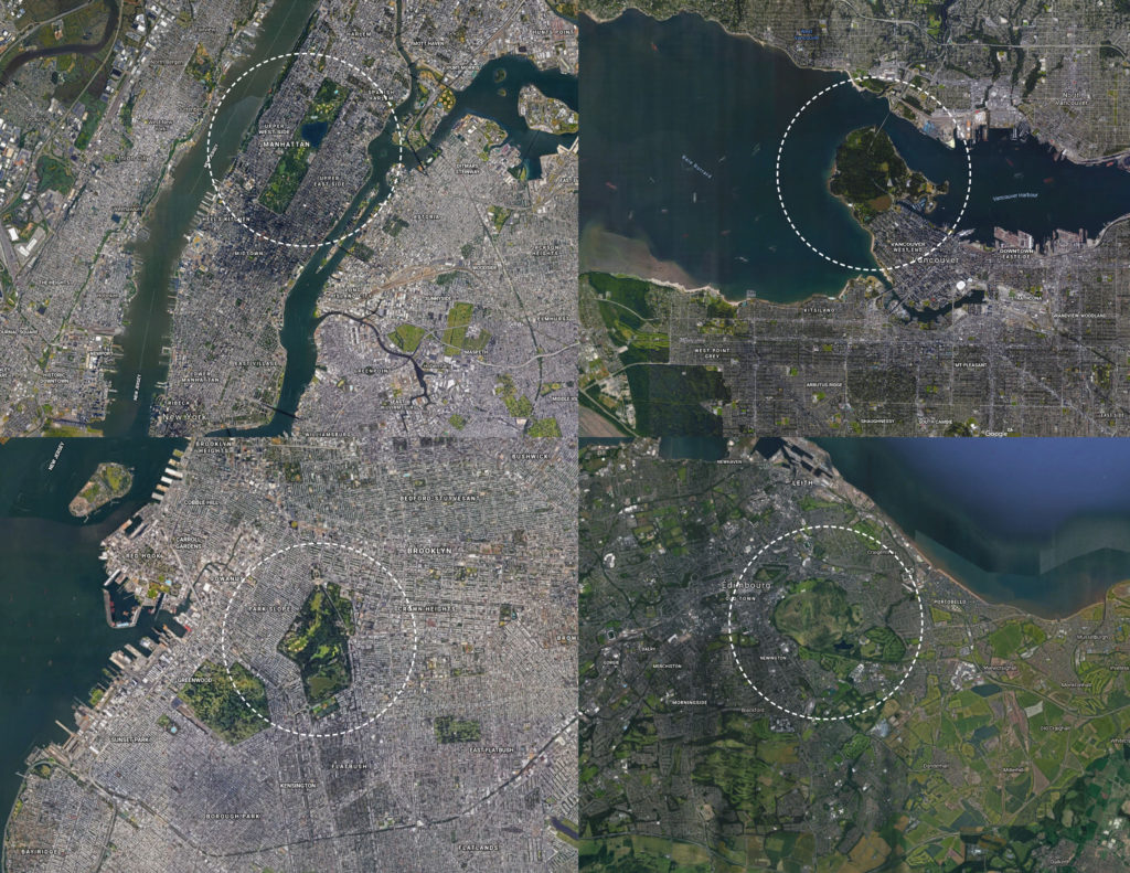 in situ atelier d’architecture | Study of major urban parks